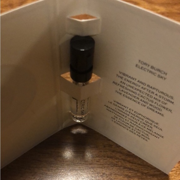 Tory Burch | Other | Tory Burch Electric Sky Fragrance Sample | Poshmark